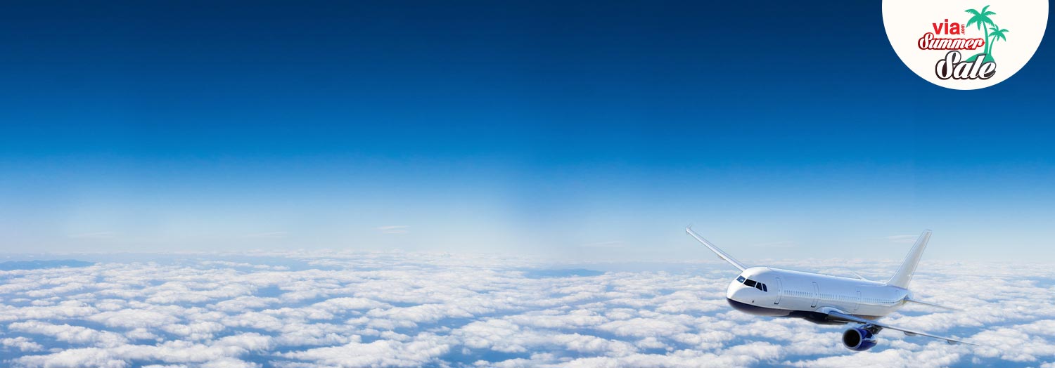 Flight Booking | Book Flight Tickets at Lowest Fare on Via.com